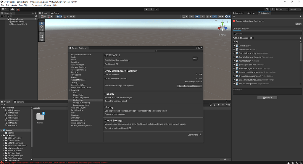 Collaboration not working - Unity Engine - Unity Discussions