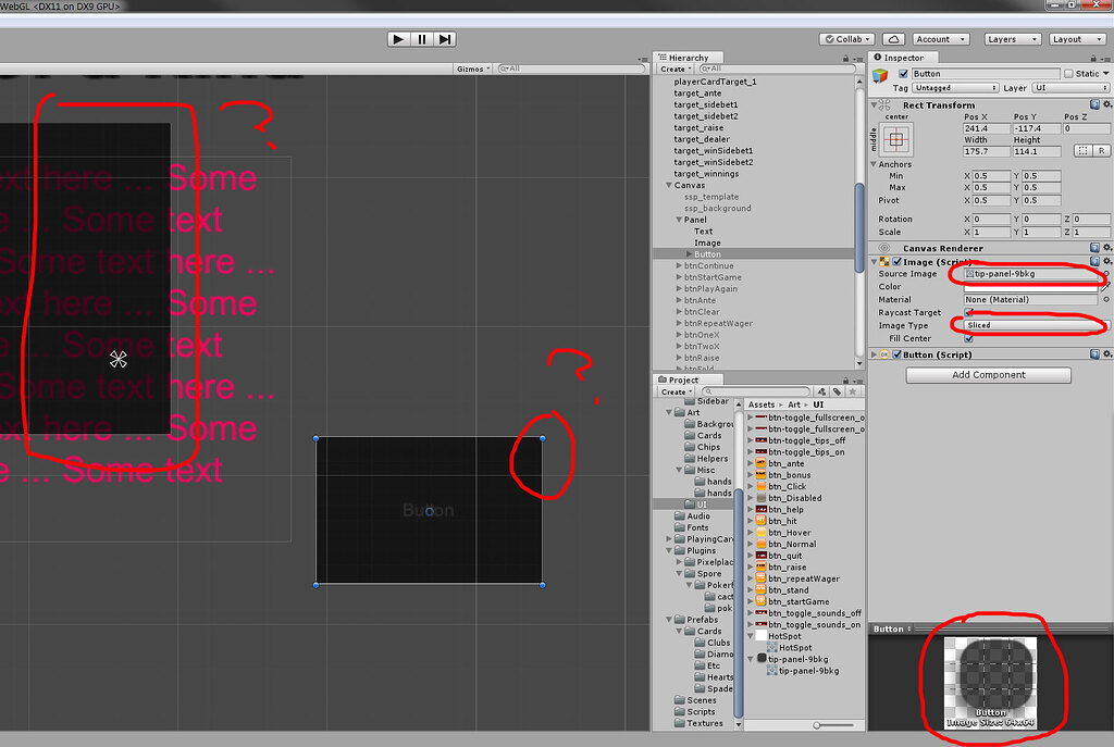 Why are these 9-slice UI images not showing any borders? - Questions ...