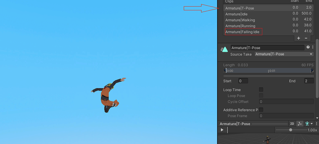 Import model and set default animation - Questions & Answers - Unity Discussions