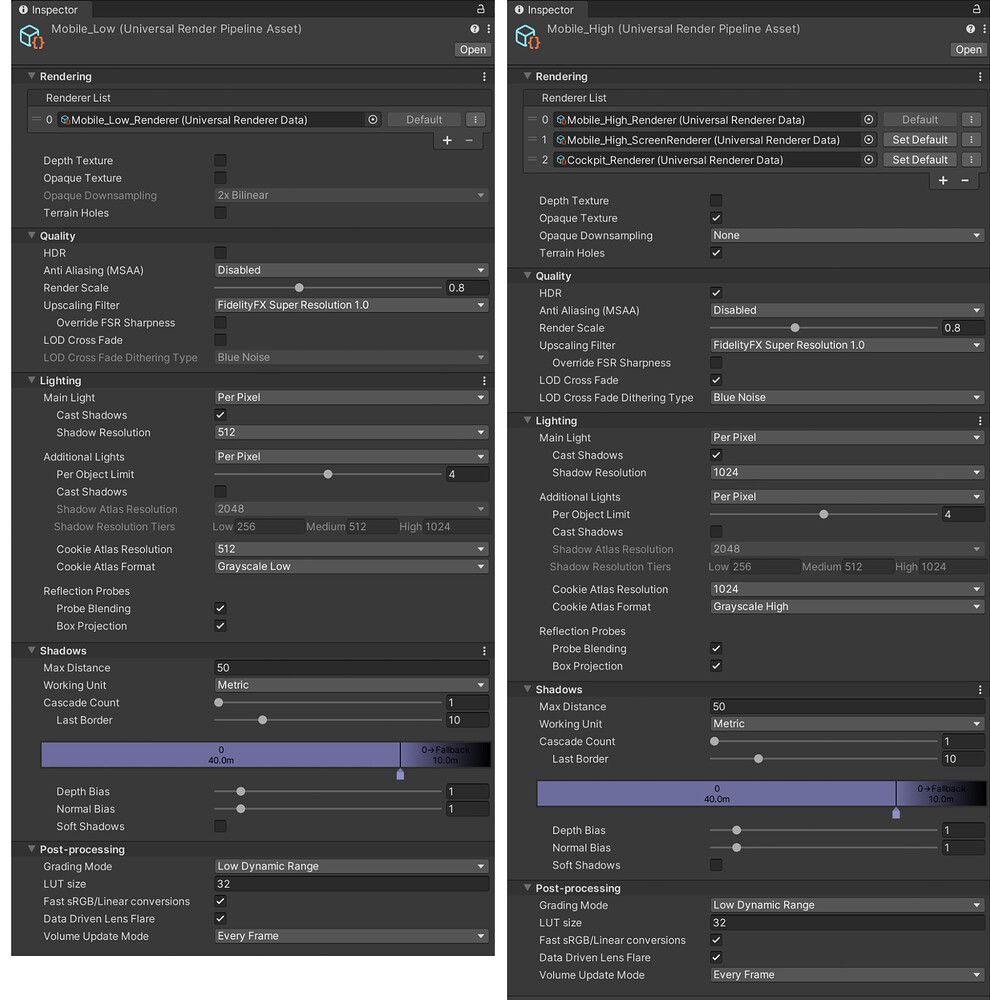 URP Project & Quality settings: Learn from the URP 3D Sample ...