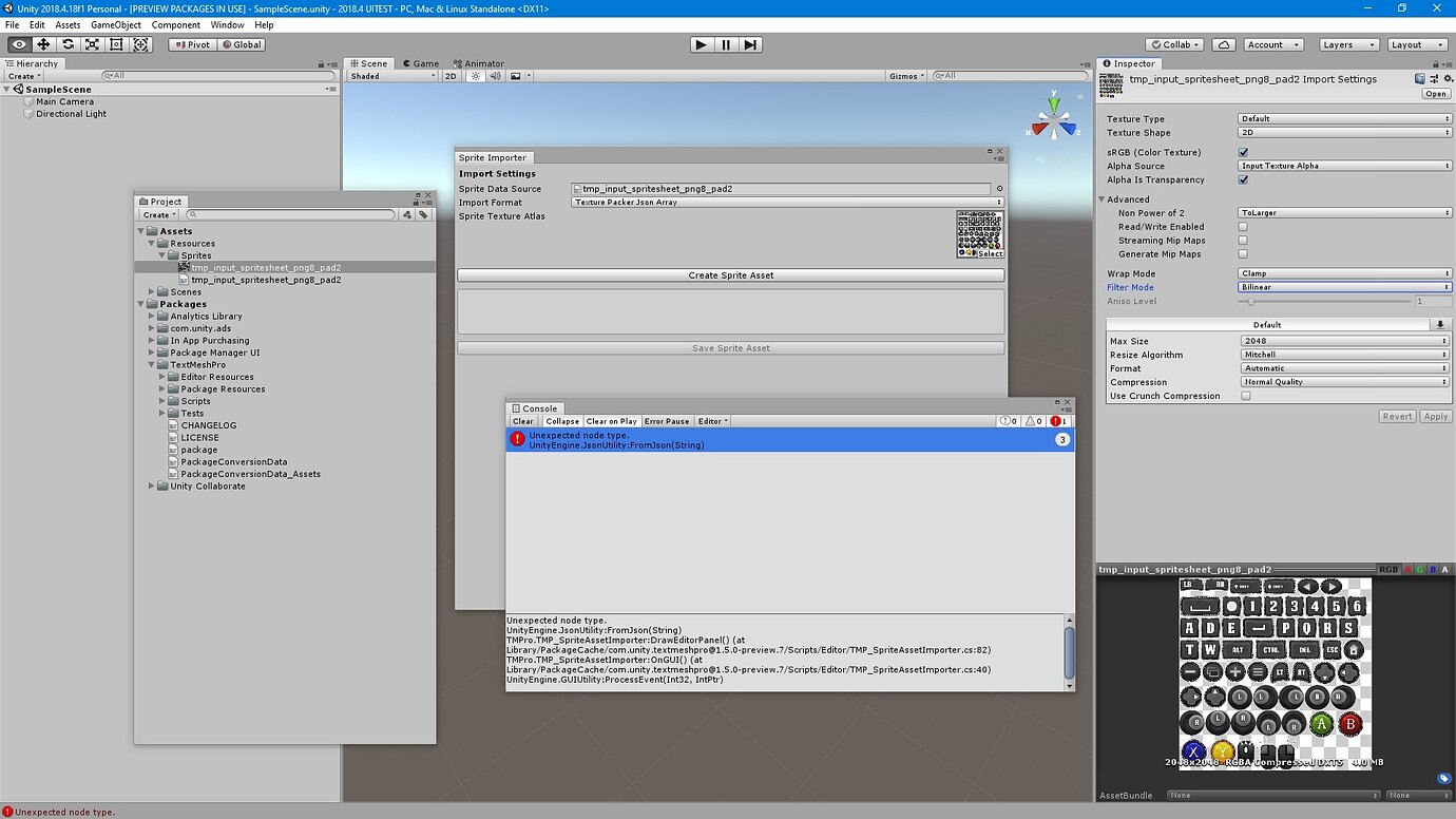 Inline Graphics require sprite sheets? - Unity Engine - Unity Discussions