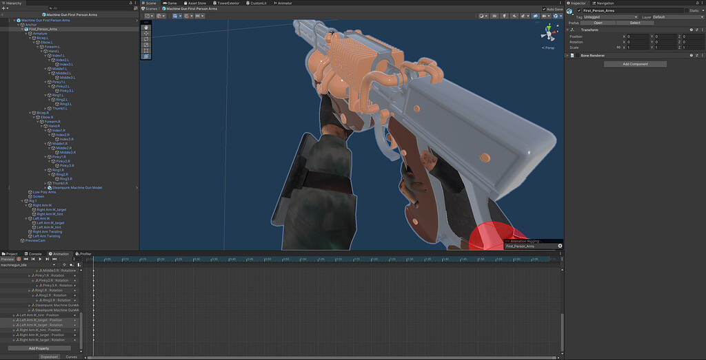 Bizarre issue with animation using Animation Rigging IK - Unity Engine ... Bizarre issue with animation using Animation Rigging IK - Unity Engine ...