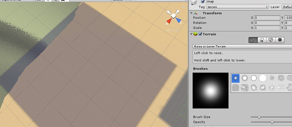 Unity terrain brush tool problem - Unity Engine - Unity Discussions