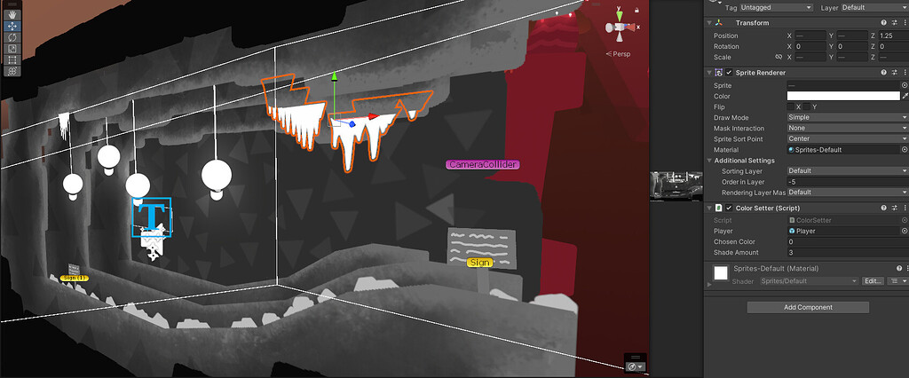 Changing material of my 2D sprite locks its Z-axis to 0? (URP) - Unity Engine - Unity Discussions