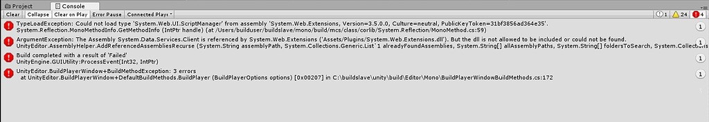 Build Error System.Web.UI.ScriptManager causing problems when building for PC - Questions ...