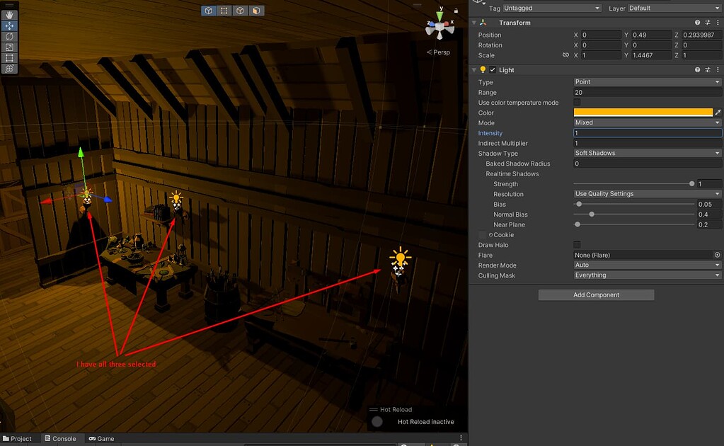 Built-in not all point lights lighting the scene - Questions & Answers - Unity Discussions