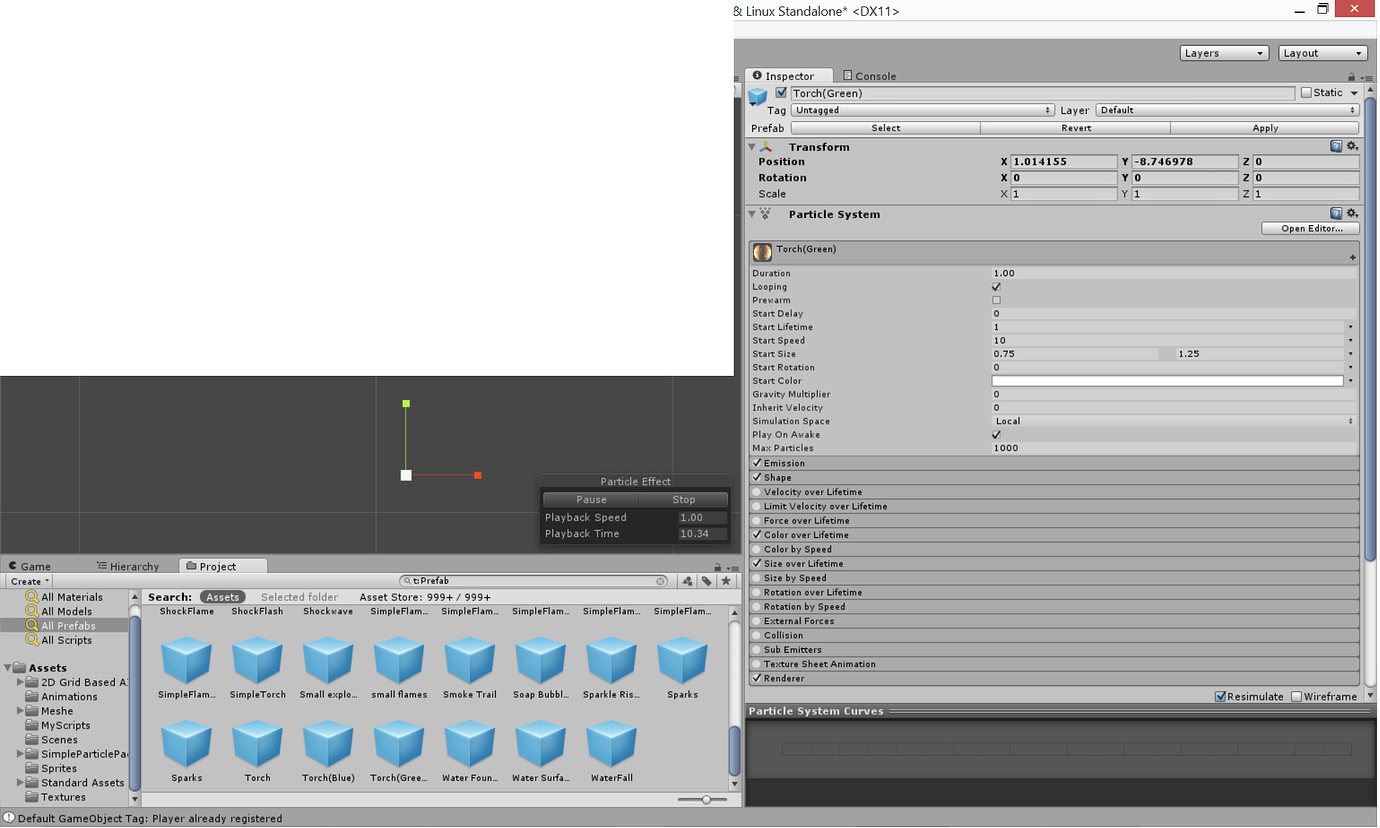 How To Use Shuriken Particle Torch Questions And Answers Unity Discussions