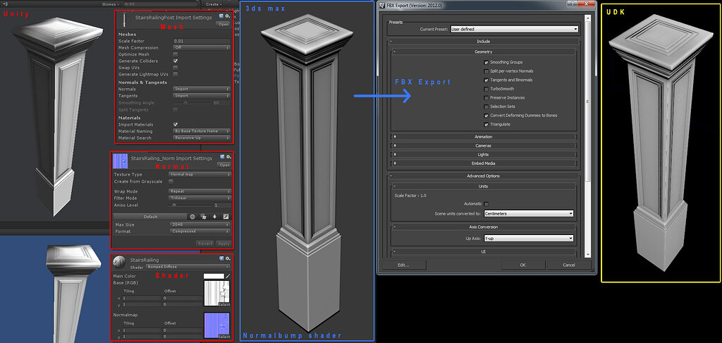Problem importing baked normal map from 3ds max - Questions & Answers - Unity Discussions