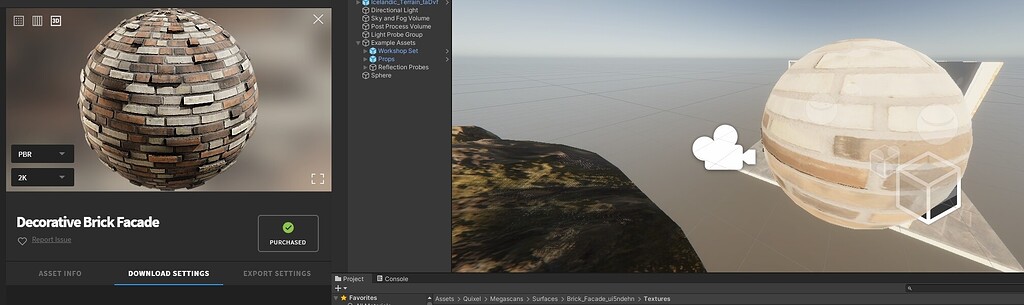 how to make assets and textures from quixel bridge look like in 3d preview from bridge ...