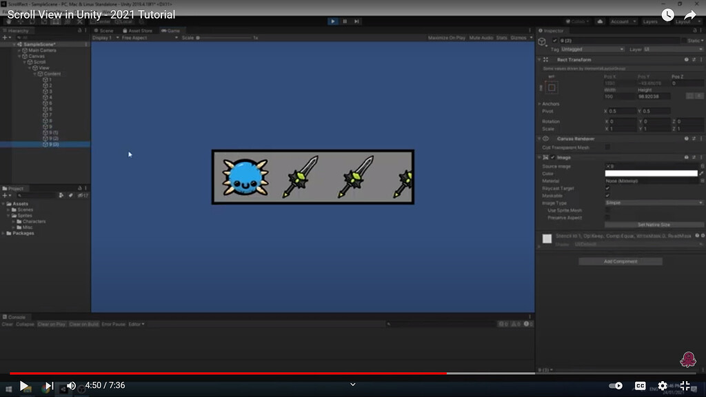 Unity Scroll Unknown Length Runtime Adding Items Questions And Answers Unity Discussions
