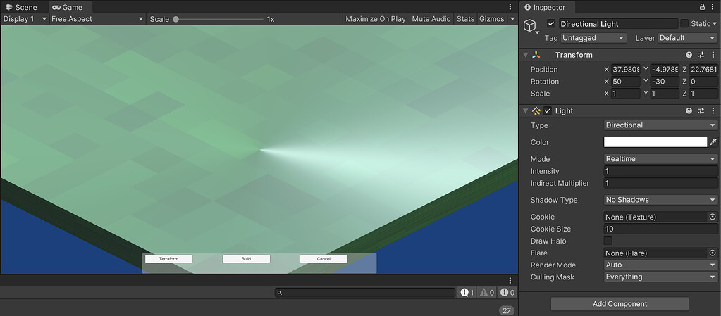 Directional light glare effect - Unity Engine - Unity Discussions