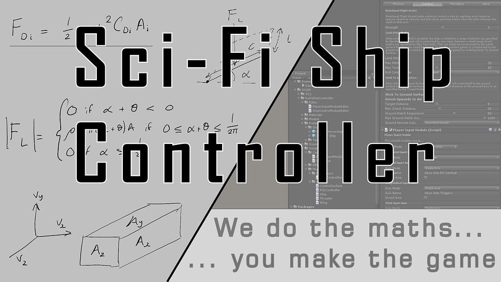 Sci-Fi Ship Controller - A versatile physics-based controller with ...