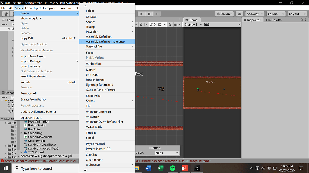 I Cannot Find The Lightweight Render Pipeline Asset Questions And Answers Unity Discussions