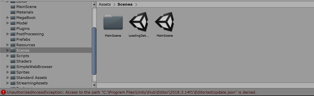 Something Went Wrong Unity Engine Unity Discussions 6475