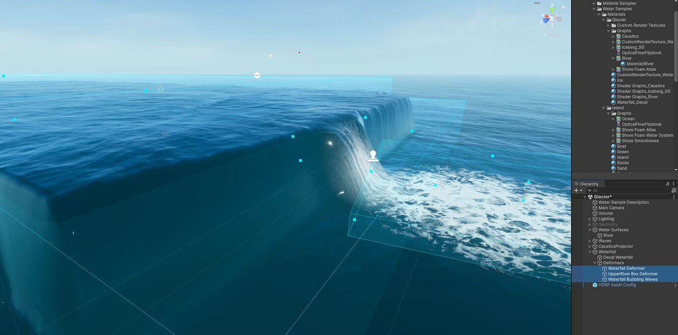 The HDRP water system in Unity 2022 LTS - Technical Articles - Unity ...