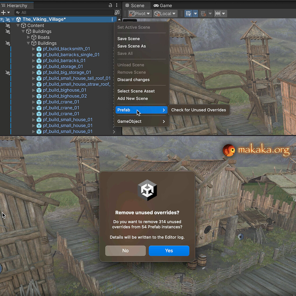 Unity 2022.2 introduces a new optimization technique: Removing Unused Overrides in Prefab ...