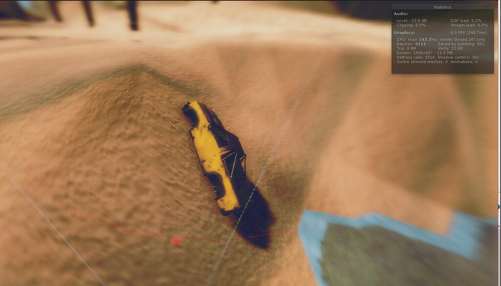 Wheelcollider Clipping Through Terrain Unity Engine Unity Discussions