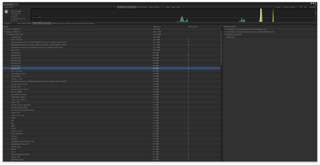 Unity Sprite Memory Usage Is Huge - Questions & Answers - Unity Discussions
