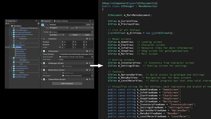 The Unity UI Toolkit Sample - Dragon Crashers: a mini manual - Technical Articles - Unity ...
