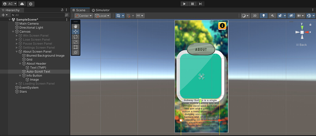 Cannot appear text over grid and behind background picture while auto ...