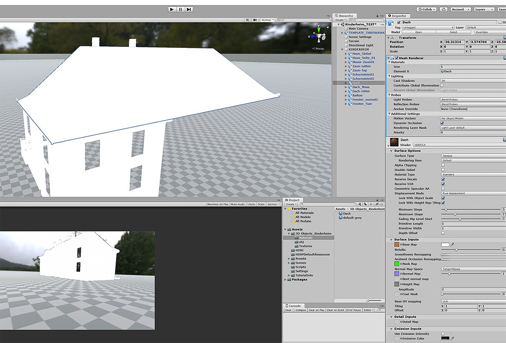Why are all my models white in HDRP? - Questions & Answers - Unity ...