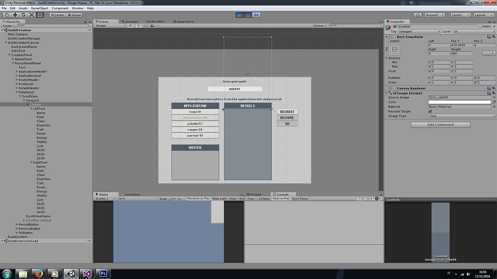 Content of ScrollView randomly change its PosY value with its Height value - Unity Engine ...