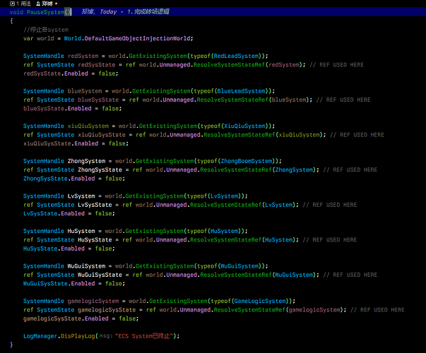 How to disable/enable ECS systems - Unity Engine - Unity Discussions