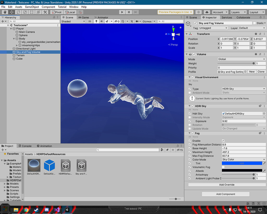 Objects white in fog - Unity Engine - Unity Discussions
