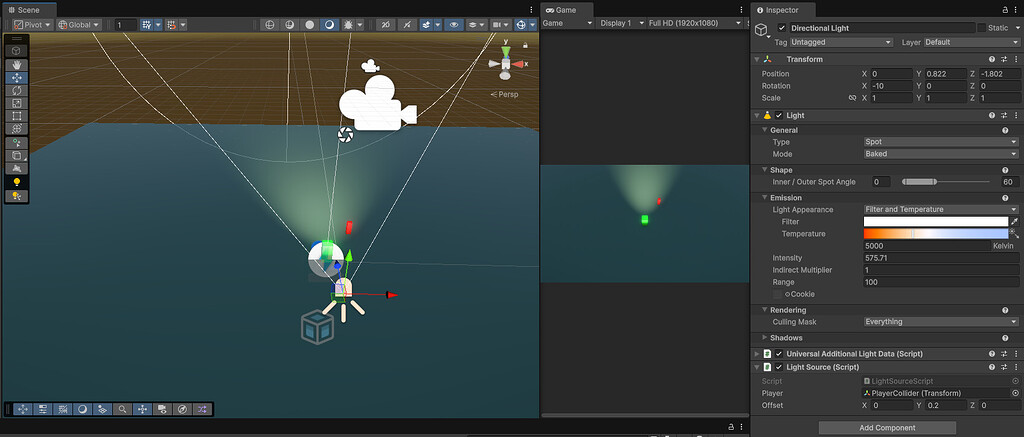 Does this way of making a top-down flashlight make sense? - Getting Started - Unity Discussions