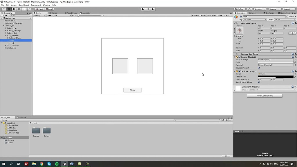 help whit pop-up windows - Unity Engine - Unity Discussions