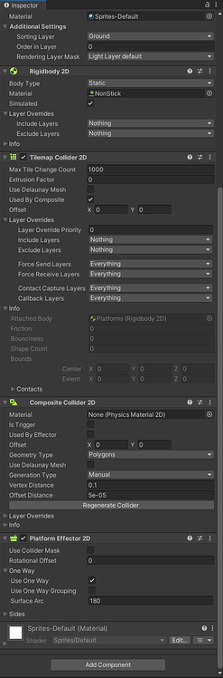 Used By Composite On Tilemap Collider Disables Collider Unity Engine Unity Discussions 6766