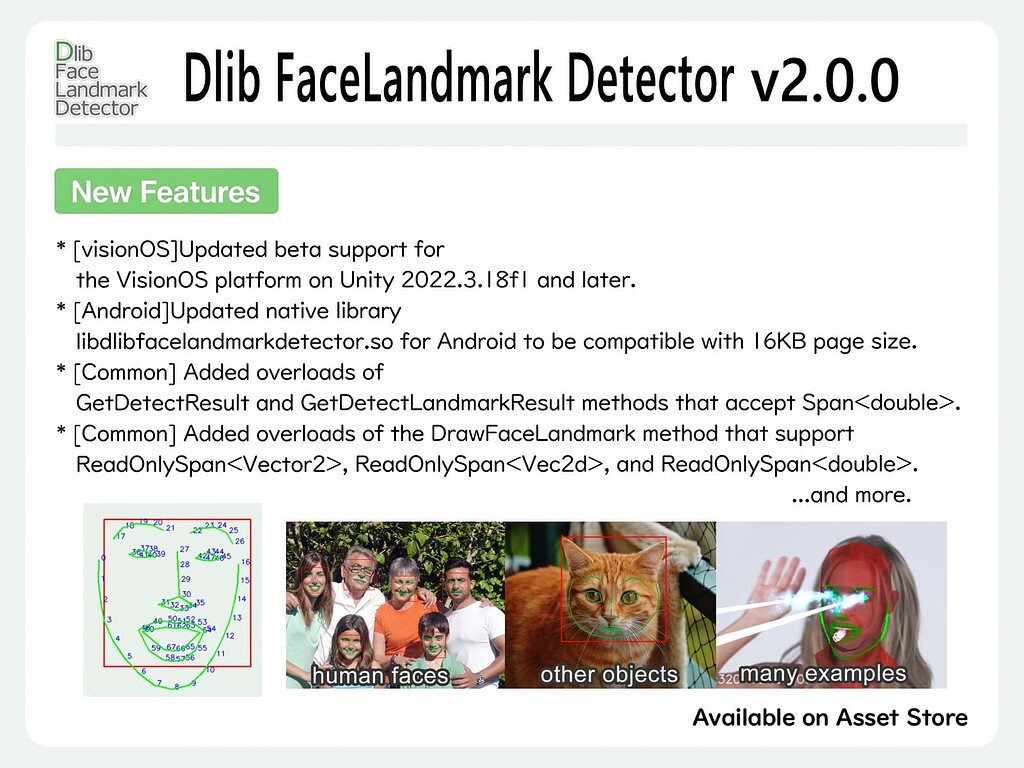 [RELEASED] Dlib FaceLandmark Detector - Community Showcases - Unity Discussions