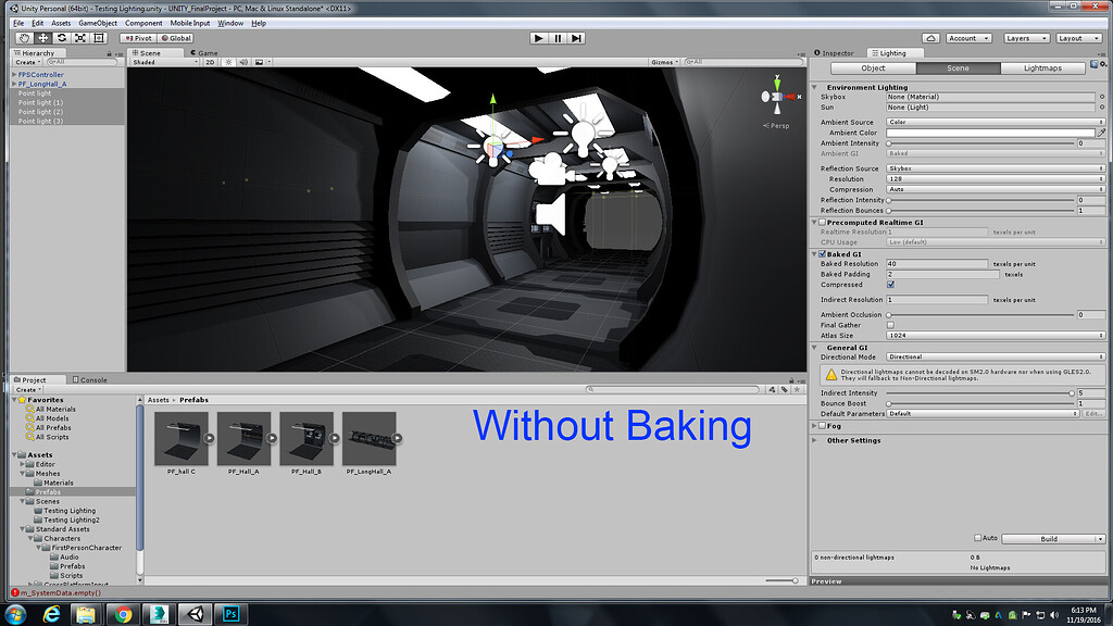 What I see is not what I get... Baking Light - Unity Engine - Unity ...