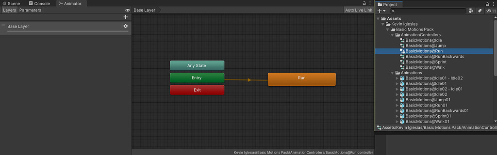 Animator.GotoState: State could not be found - Unity Engine - Unity Discussions