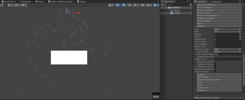 Why Particle System 2D Not Bouncing - Unity Engine - Unity Discussions Why Particle System 2D Not Bouncing - Unity Engine - Unity Discussions
