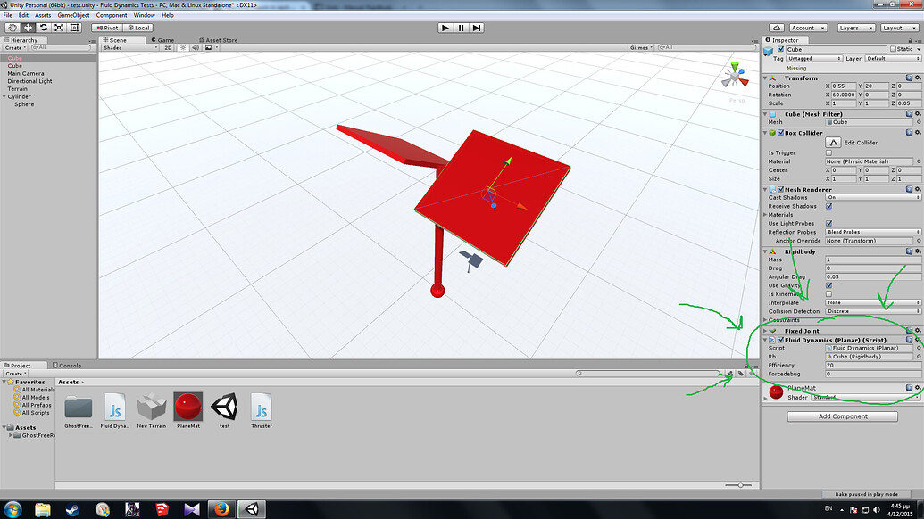 Attaching Objects To Each Other Solved Getting Started Unity Discussions