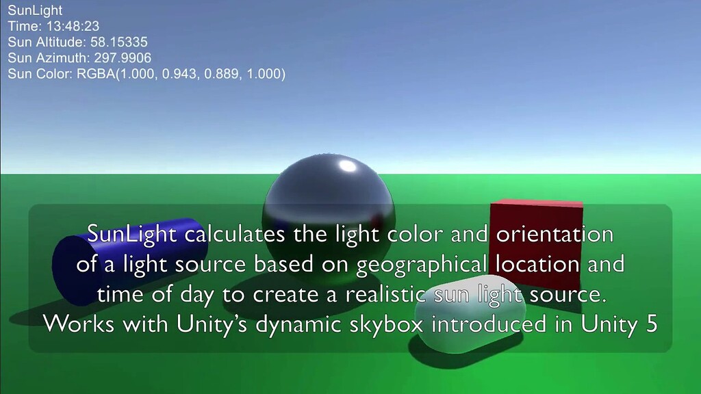 [released] SunLight – Location based Time of Day | For games or ...