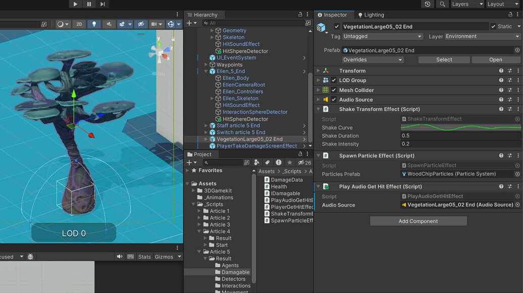 Tips for writing cleaner code that scales in Unity, Part 5: Using interfaces to build extendable ...