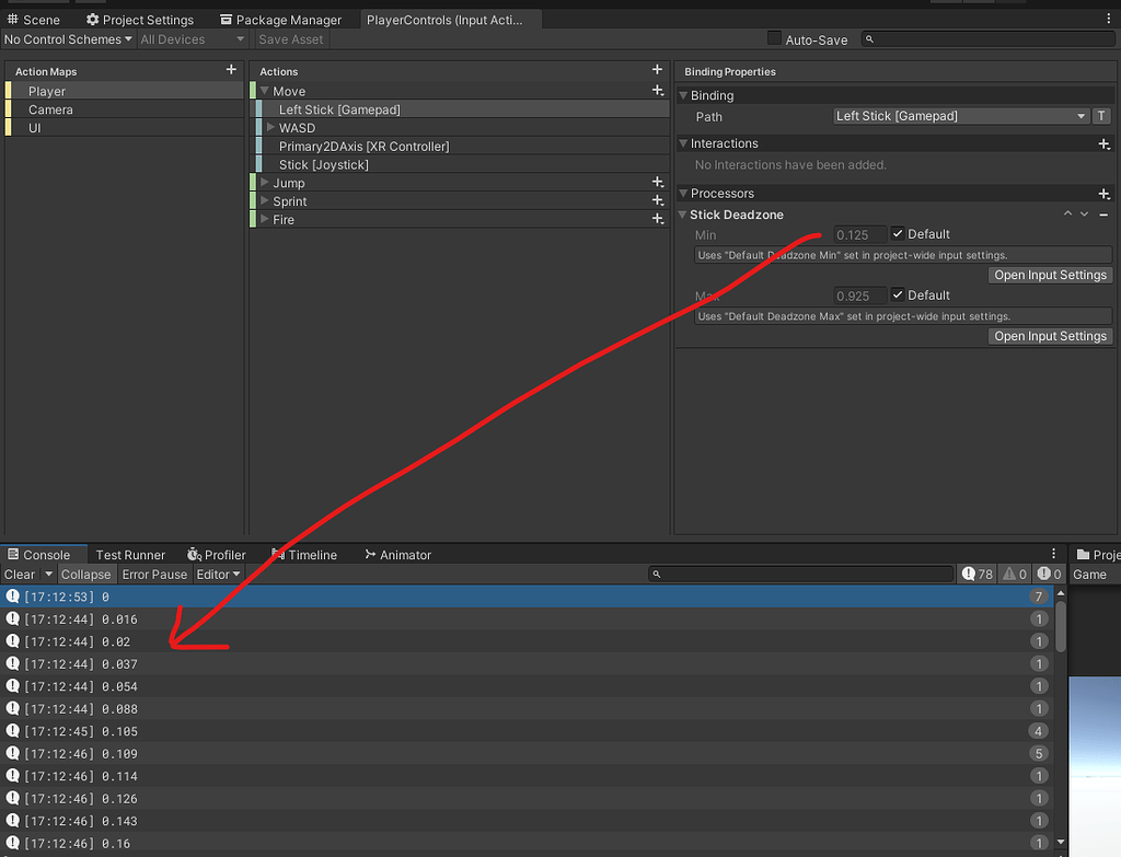StickDeadzone going below min & above max - Unity Engine - Unity Discussions
