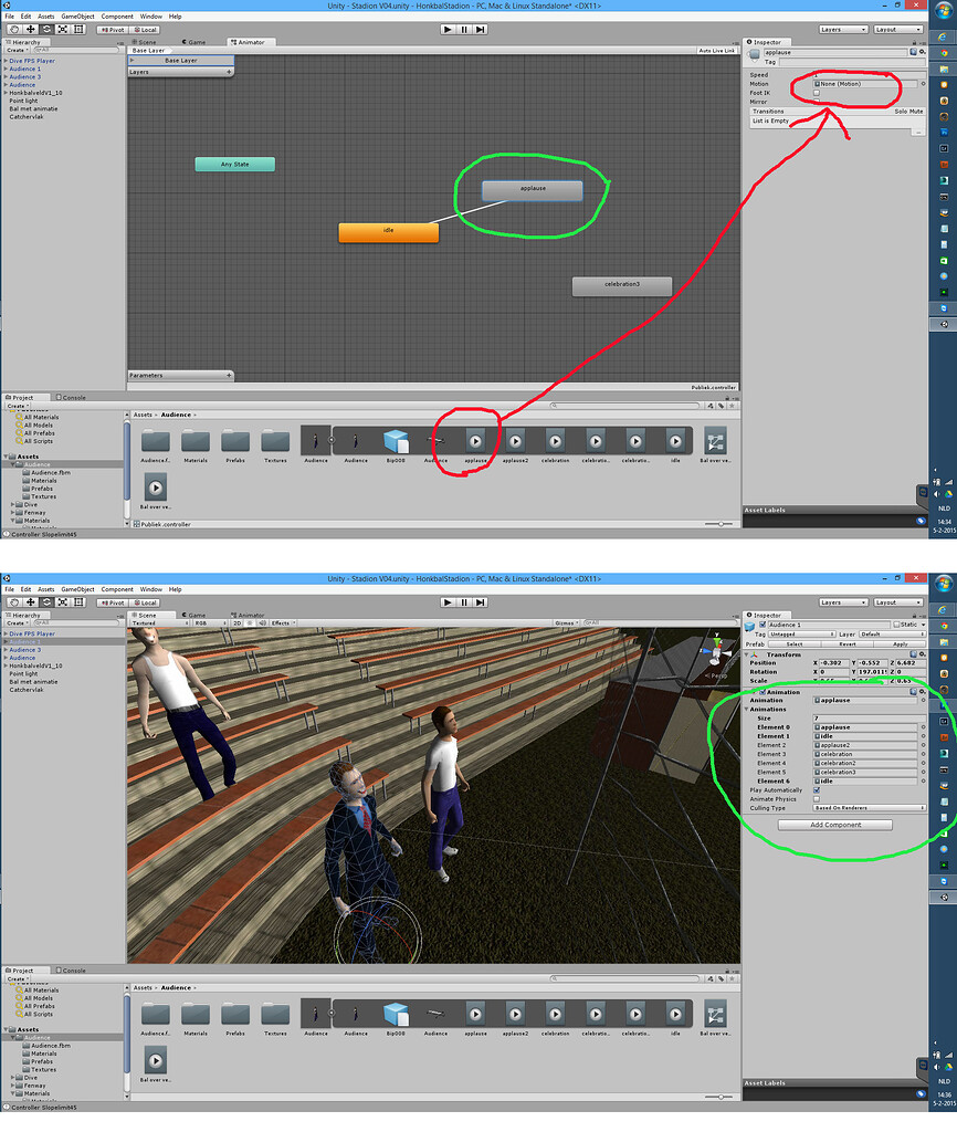 Multiple animations in Animation component - Unity Engine - Unity Discussions