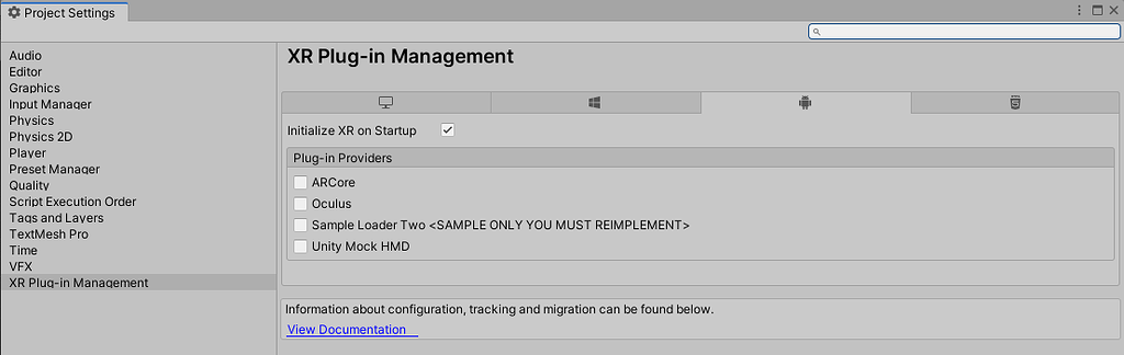 Cardboard Plugin in XR Plug-in Management - Unity Engine - Unity Discussions
