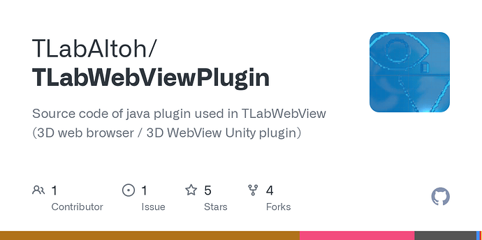 TLabWebView - Open source 3D web browser plugin for Android - Community Showcases - Unity ...