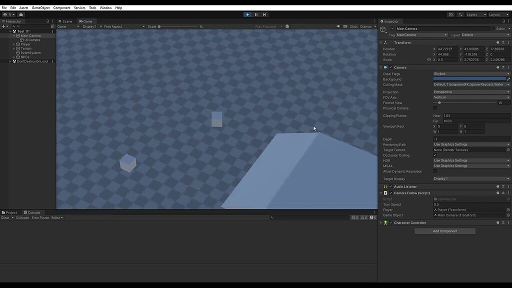 Vector3.Slerp, how to have linear movement and only affecting specific axis? - Unity Engine ...