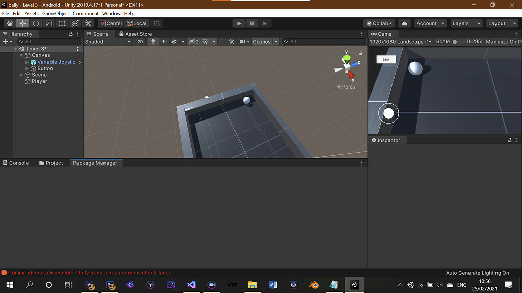 package manager not loading - Unity Engine - Unity Discussions