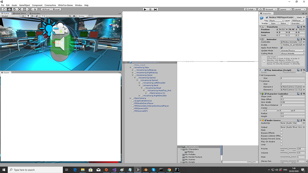 How can I keep the character height after finished playing animation ? - Unity Engine - Unity ...