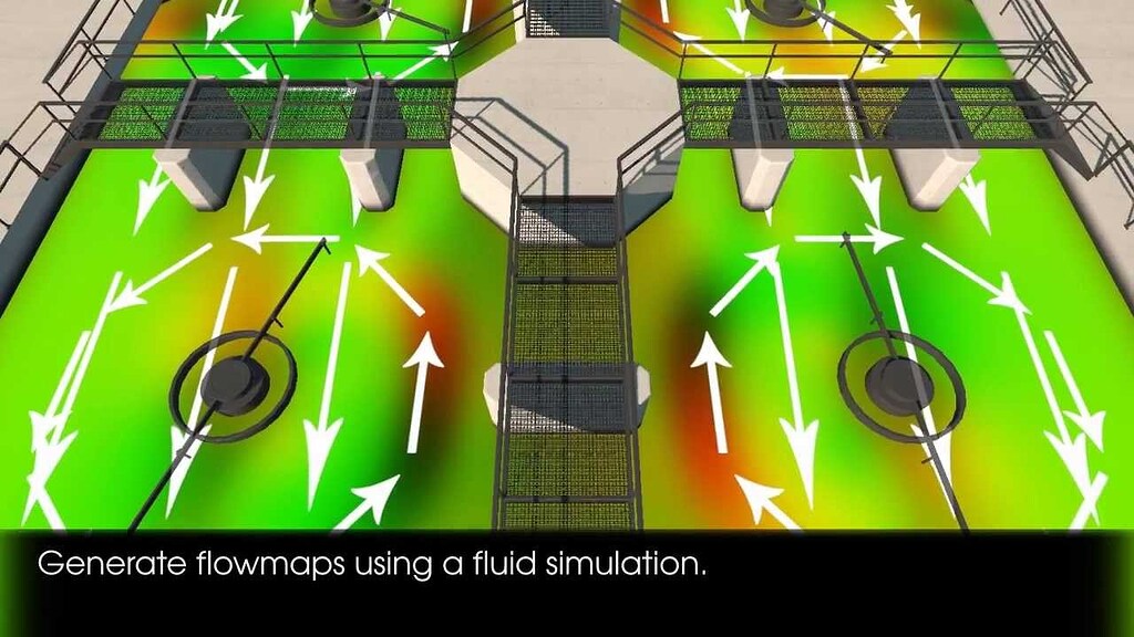 Flowmap Generator: Create flowmaps using a fluid simulation [RELEASED] - Community Showcases ...