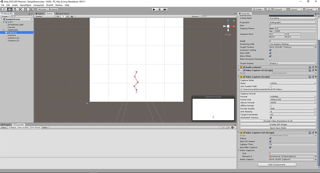 Camera Recording Problem - Unity Engine - Unity Discussions