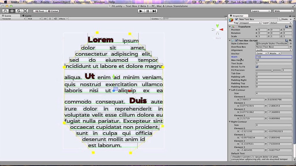 Text wrap around object/Image - Unity Engine - Unity Discussions