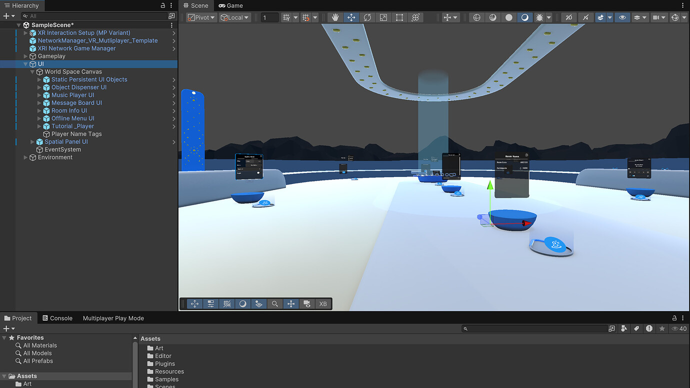 Get started with Unity’s VR Multiplayer Project Template - Technical ...