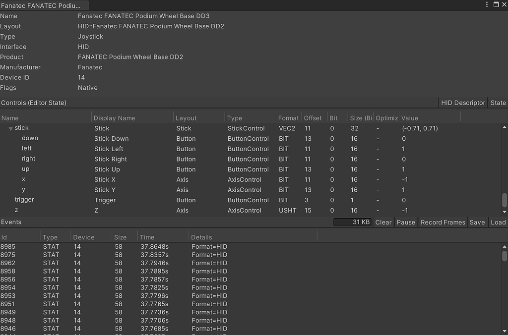 Can't use Fanatec ClubSport v2.5 with Unity Input System - Unity Engine - Unity Discussions
